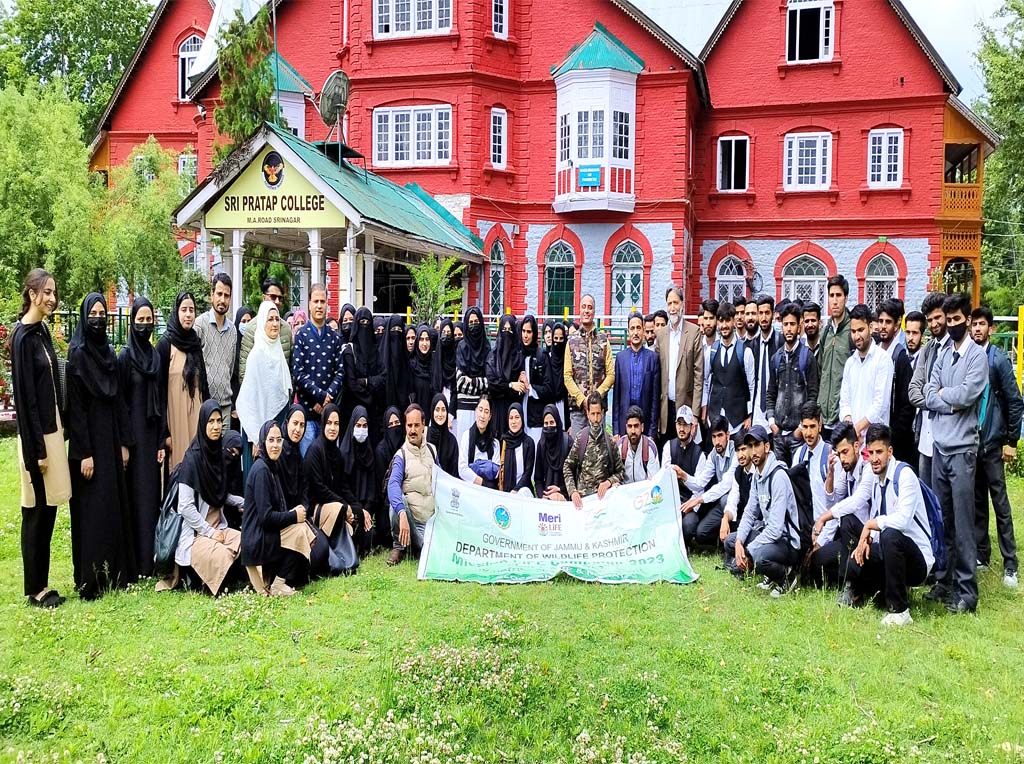 S.P College, Wildlife department jointly pledge for Wildlife ...