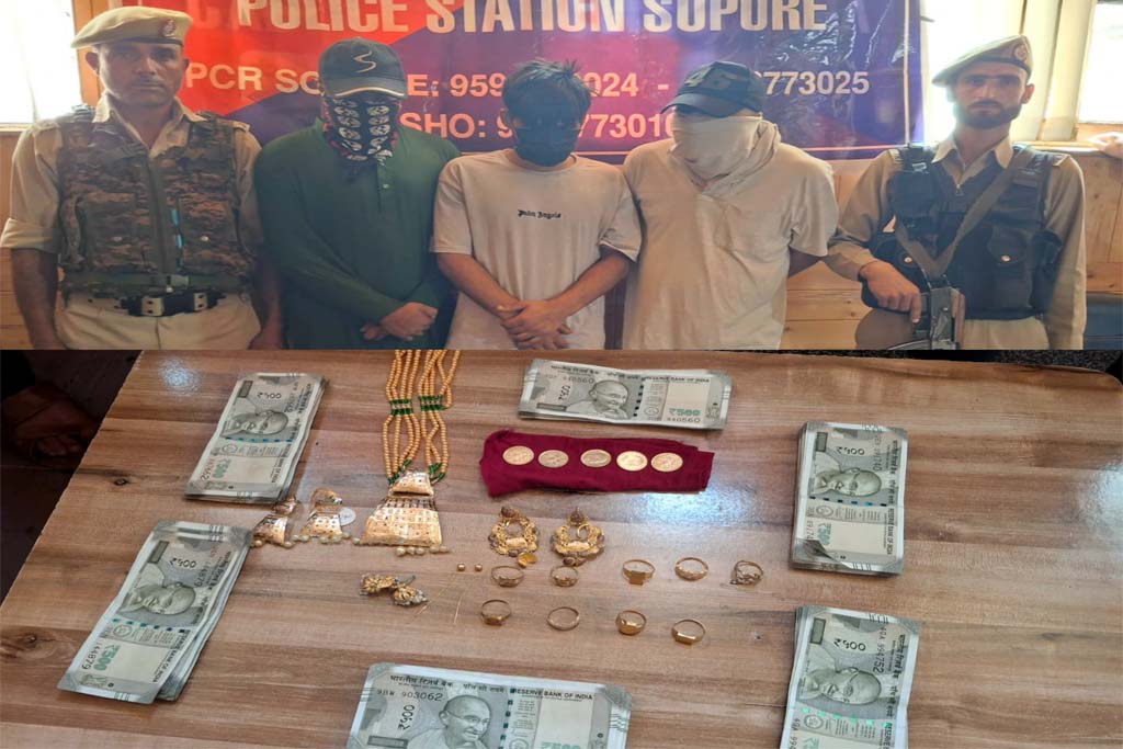 Police solves two burglary cases in Sopore, Stolen property worth Lacs ...