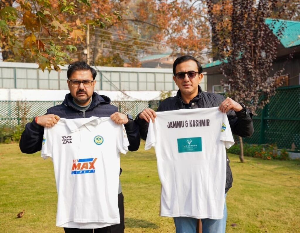 Satish Sharma launches J&K Pickleball team Jersey ahead of IPA ...